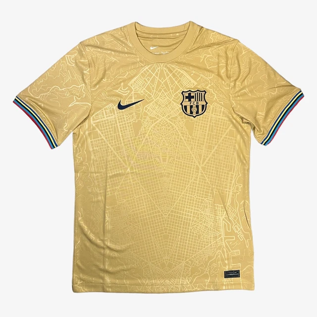 NIKE FC BARCELONA 2022/2023 AWAY Football Shirt Brand New With Tags £86.40 - PicClick UK