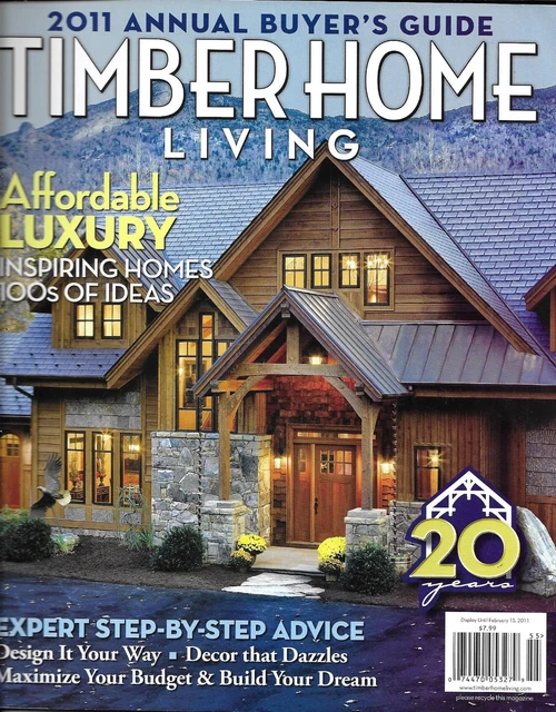TIMBER HOME LIVING Magazine Annual Buyer's Guide Luxury Expert Advice ...