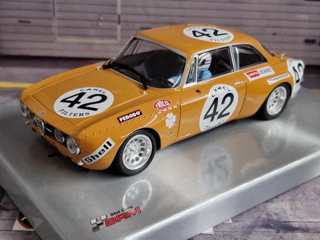 ALFA GIULIA SPRINT GTAm Team Autodelta #42 Slotcar BRM 185 1:24 EUR 129 ...