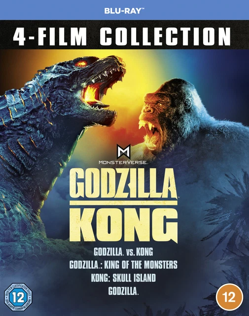 GODZILLA AND KONG: 4-film Collection Blu-ray Box Set £24.99 - PicClick UK