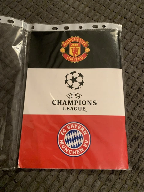 MAN UTD PROGRAMME, Season 2001-2002 vs Bayern Munich £3.31 - PicClick UK