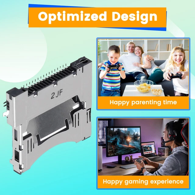 GAME CARD READER Slot Replacement for NDSI NDSILL/XL - Game Console ...