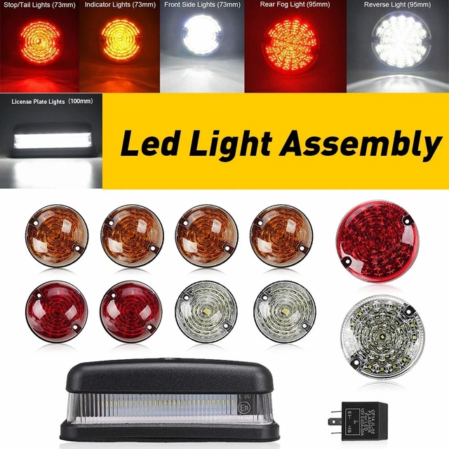 LED LIGHT UPGRADE Kit Full Coloured For Land Rover Defender 200/300 90 ...