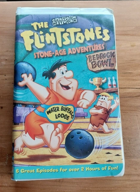 The Flintstones Stone Age Adventures 6 Episodes Vhs Clam Shell £3 80