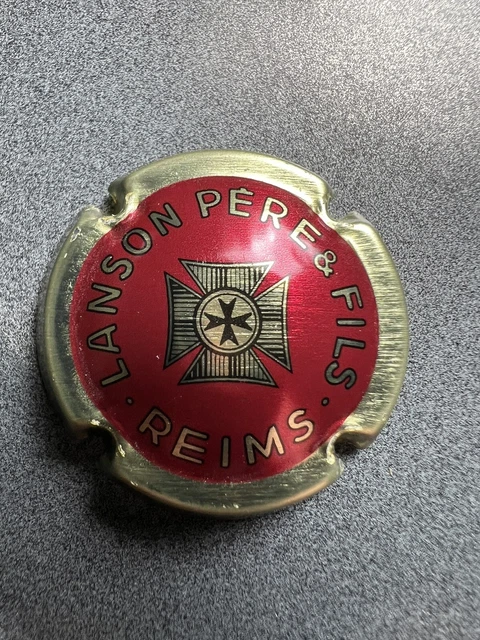 CAPSULE DE CHAMPAGNE ancienne LANSON PERE ET FILS EUR 5,00 - PicClick FR