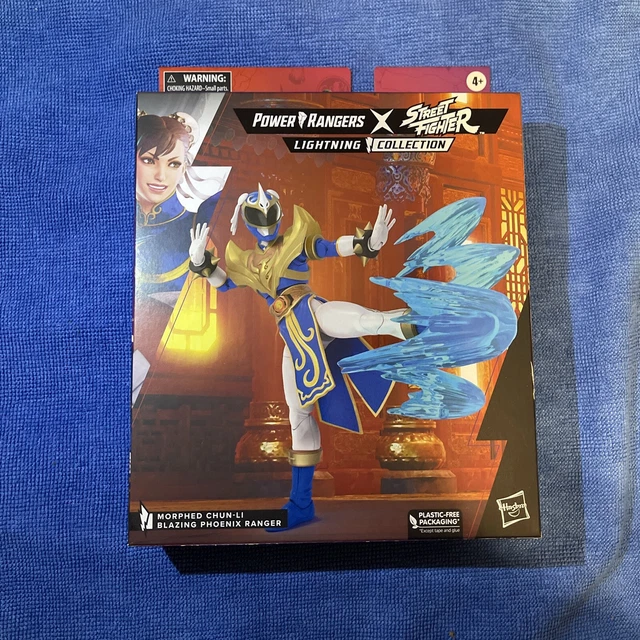 POWER RANGERS STREET Fighter Morphed Chun-Li Blazing Phoenix Ranger ...