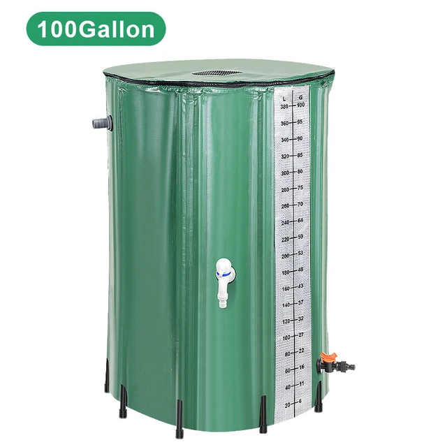 FALTBARE REGENTONNE 380L Mobil Wassertank Regenwasserzisterne ...