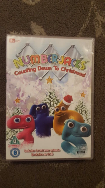 NUMBERJACKS COUNTING DOWN To Christmas Dvd Kids Sealed £59.99 - PicClick UK