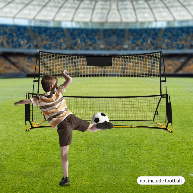 FOOTBALL REBOUND NET Football Rebounder Net Training Kickback Soccer ...