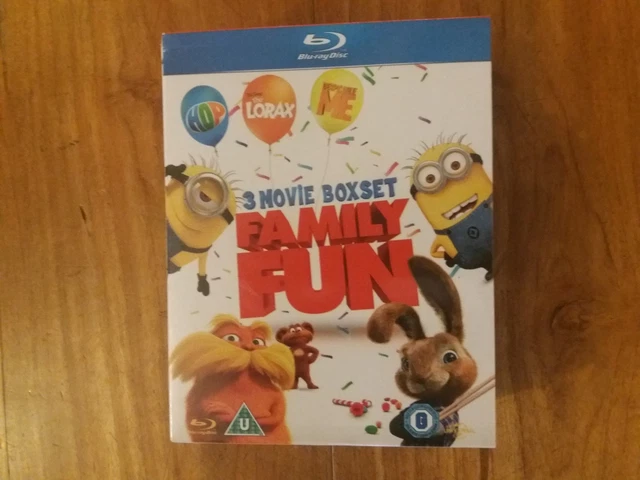 3 MOVIE BOX Set Family Fun Blu Ray Brans New £6.49 - PicClick UK