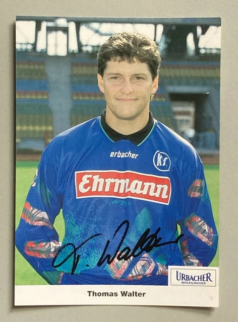 THOMAS WALTER AUTOGRAPH on autograph card | Karlsruhe SC (KSC) £3.91 ...