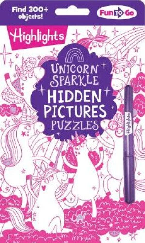 UNICORN SPARKLE HIDDEN Pictures Puzzles by Highlights NEUF EUR 16,27 - PicClick FR