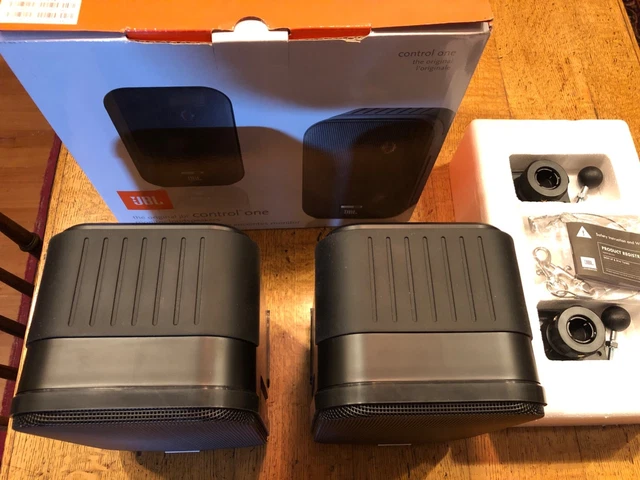 JBL CONTROL ONE 1 Main / Stereo Monitor Speakers New Unused, Boxed With ...