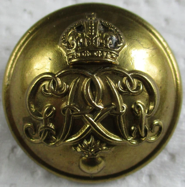 BRITISH ARMY:&GRENADIER GUARDS BRASS BUTTON" (Large, 25mm, GVR, Circa ...