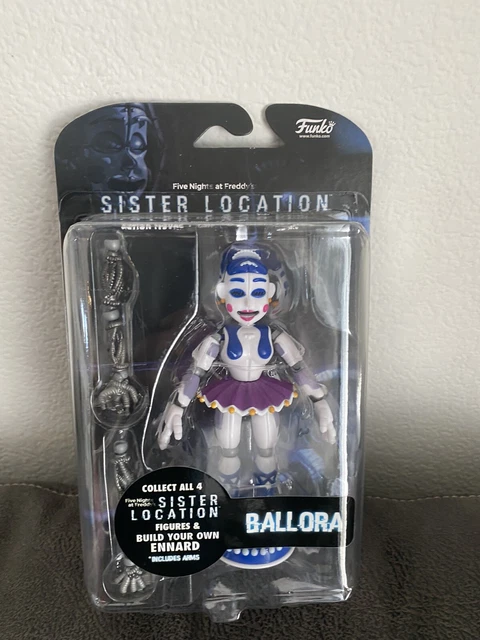 FUNKO FNAF SISTER Location BALLORA Five Night's at Freddy 5" Figure NEW ...