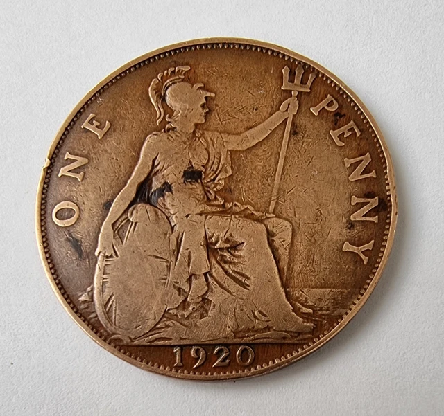 1920 PENNY British/English Rare Coin In This Condition £98.00 - PicClick UK