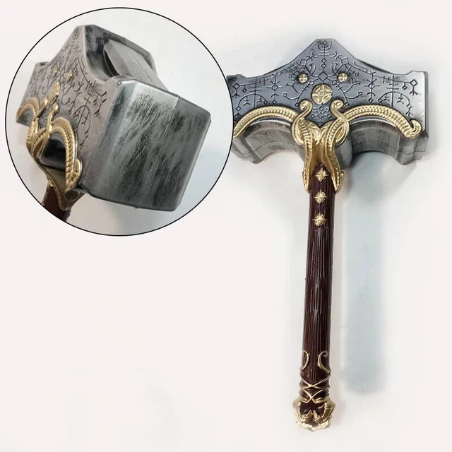 GOD OF WAR Ragnarok Edition Mjolnir Hammer Replica Thor Box New ...