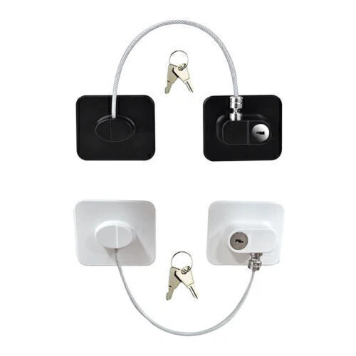 PACK DE 2 serrures de réfrigérateur pour sécurité enfants - serrure de réfr M6X9 EUR 9,97 ...