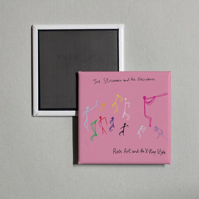 JOE STRUMMER - Rock Art and the X-Ray Style Album Cover Locker Fridge ...