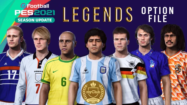 PES 2021 - 66 LEGENDS Option File - PS4 and PC £0.99 - PicClick UK
