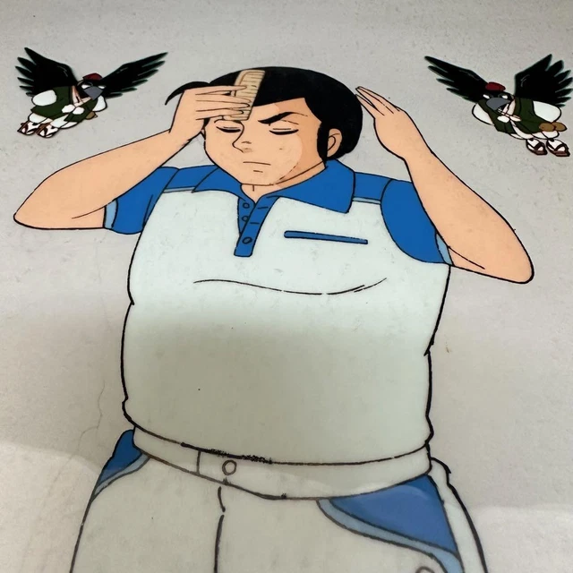 VINTAGE ANIMATION CEL Anime Cel - Urusei Yatsura Shutaro Mendo G38652 ...