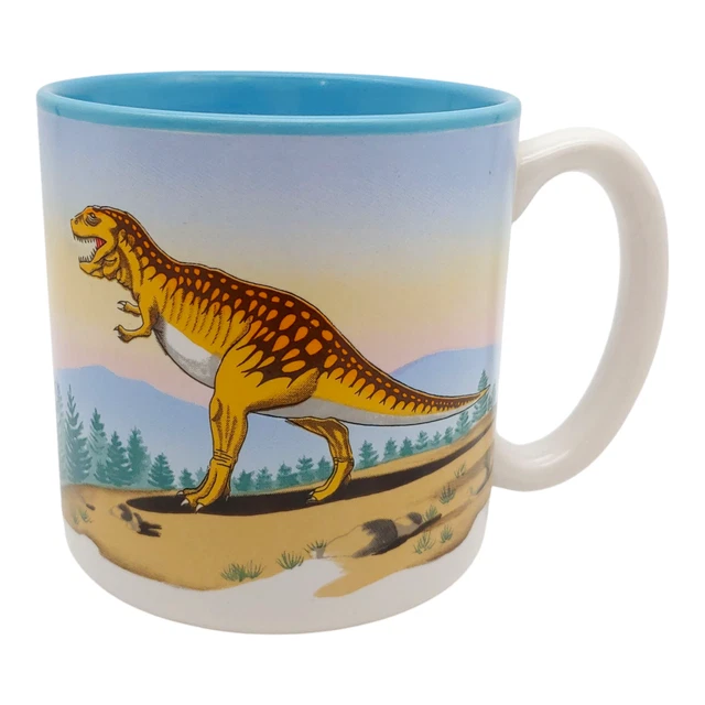 SMITHSONIAN T-REX DINOSAUR Tea Coffee Mug - 10oz vtg 1980s ...