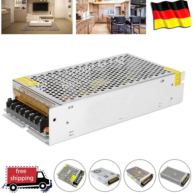 DC 5V 12V 24V LED Netzteil Trafo Schaltnetzteil Adapter Power Supply LED Strip EUR 7,49 ...