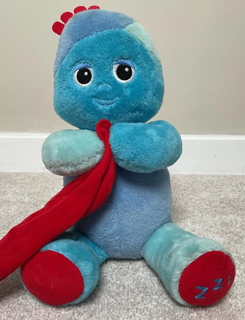 IN THE NIGHT GARDEN Iggle PIGGLE Lullaby soft toy 35CM Glowing Cheeks ...