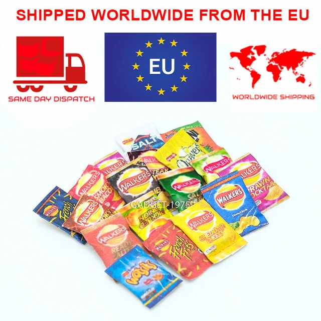 RC CAR CRAWLER 2x Potato Chips Crisp Packets Scale Accessories, for ...