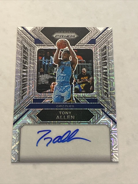 2023-24 PANINI PRIZM Tony Allen Sensational Signatures Mojo Prizm Auto ...