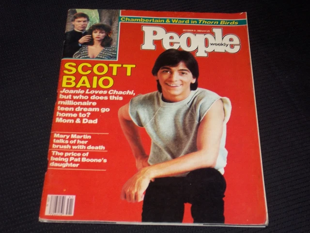 1982 OCTOBER 11 People Magazine - Scott Baio Cover - L 17638 £23.28 ...