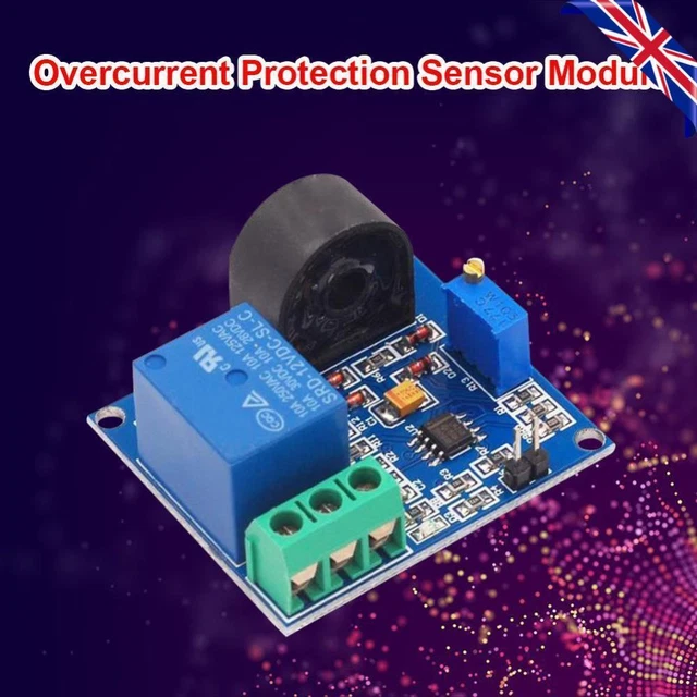 Current Detection Sensor Module 5a Relay Overcurrent Over Current