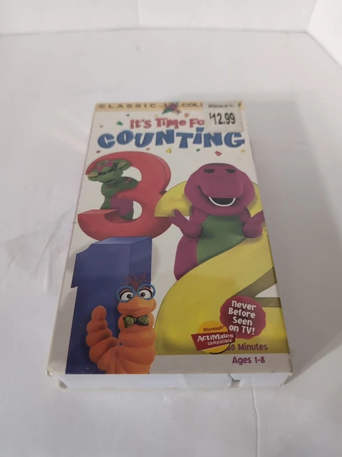 BARNEY IT’S TIME For Counting VHS Brand New Sealed £23.26 - PicClick UK