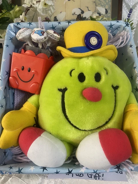 VINTAGE MR MEN Soft Toy-Mr Funny With Freebies! £19.99 - PicClick UK