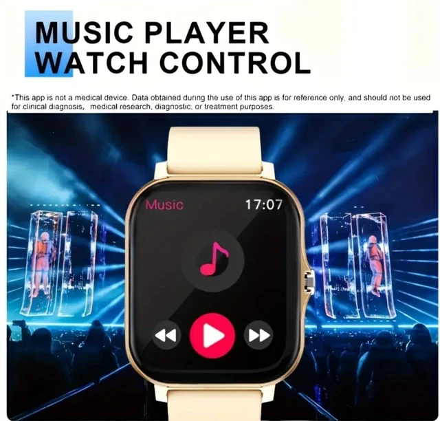 GOLDEN SPORT SMART Watch TB39 5V Full Touch Screen £22.00 - PicClick UK