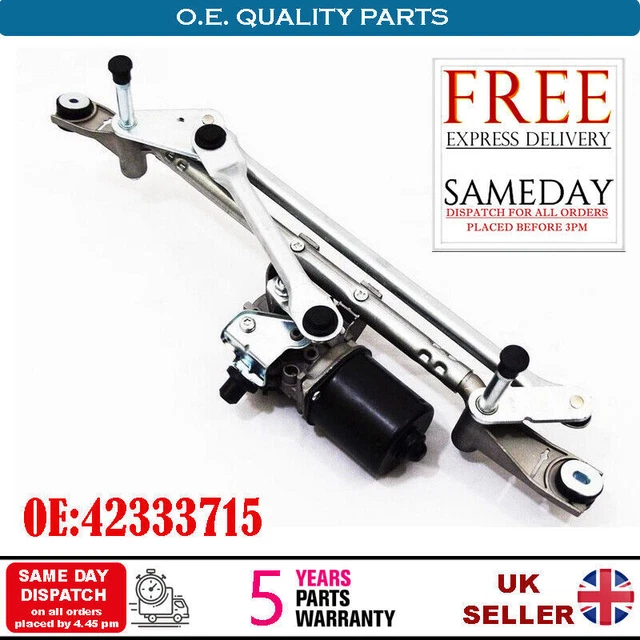 FRONT WIPER MOTOR And Linkage Rhd For Vauxhall Mokka, Mokka X 42333715 ...