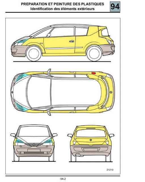 MANUEL ATELIER ENTRETIEN réparation technique maintenance Renault Avantime EUR 25,00 - PicClick FR