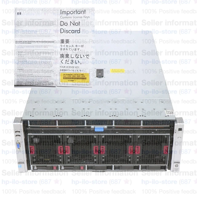 HPE ILO ADVANCED License DL580 G8 Gen8 iLO4 Server Lifetime Key FAST ...