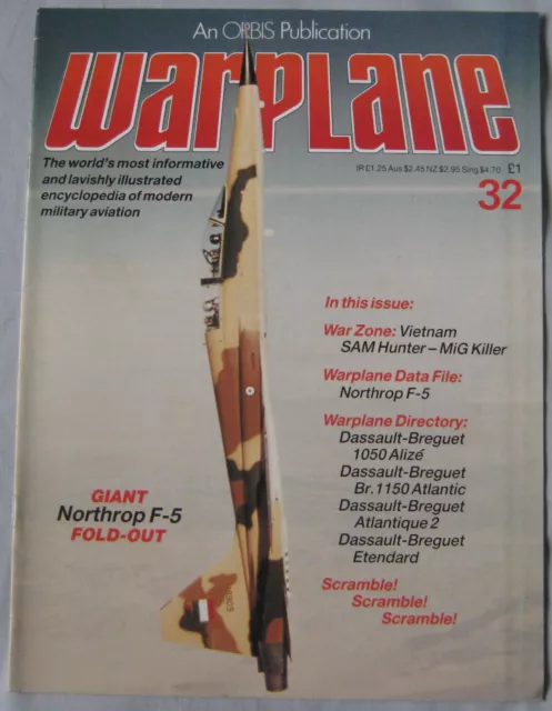 WARPLANE ORBIS MAGAZINE Issue 32 Northrop F-5 cutaway drawing & poster ... WARPLANE ORBIS MAGAZINE Issue 32 Northrop F-5 cutaway drawing & poster ...