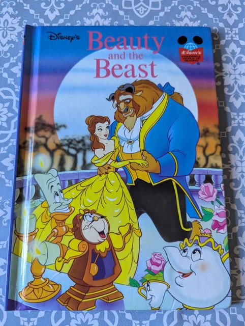 BEAUTY AND THE Beast Disney Wonderful World Of Reading 2000 Hardback £3 ...
