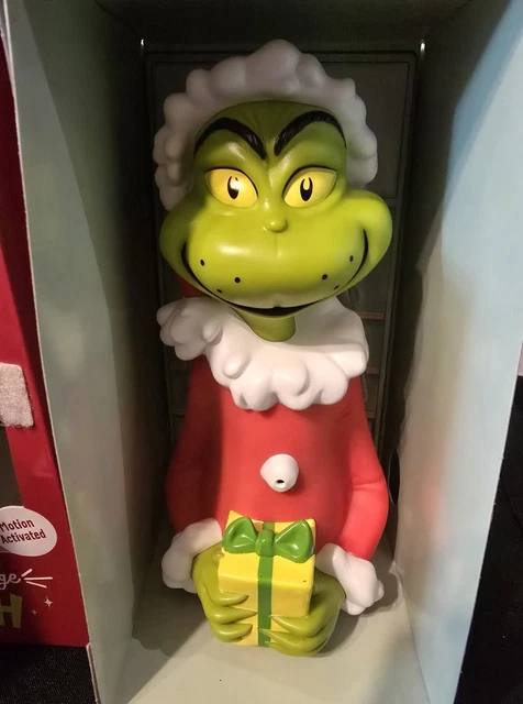 GRINC HALLMARK GRUMPY in the Fridge Grinch Figure - LPR1654 Works ...