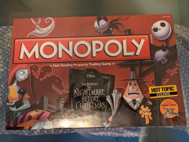 MONOPOLY - TIM Burton's THE NIGHTMARE BEFORE CHRISTMAS - Exclusive ...
