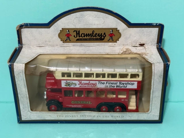 LLEDO DAYS GONE 1931 Aec Renown Double Deck Bus Hamleys Toy Shop Die ...