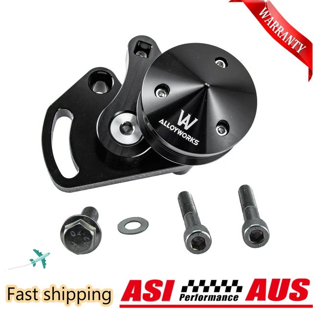 ASI BLACK BILLET Belt Tensioner For Holden Commodore VT VX VY VZ LS1 ...