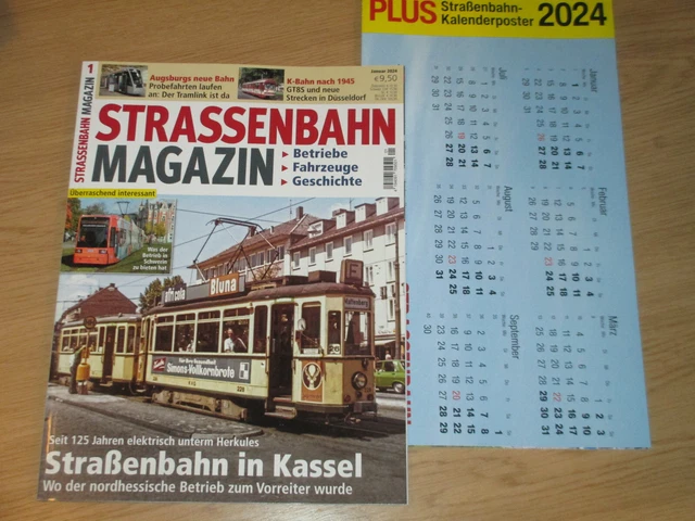 STRASSENBAHN MAGAZIN - 1/2024 - 125 Jahre Strassenbahn In Kassel ... STRASSENBAHN MAGAZIN - 1/2024 - 125 Jahre Strassenbahn In Kassel ...