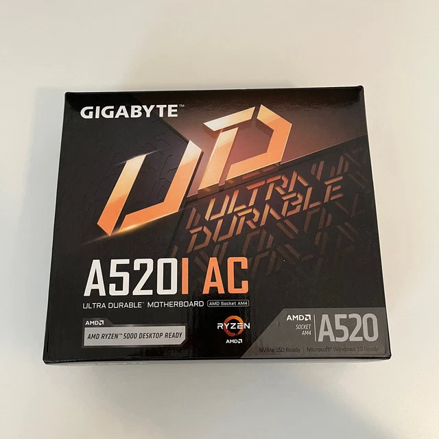 GIGABYTE A520I AC Socket AM4 AMD Motherboard £73.68 - PicClick UK