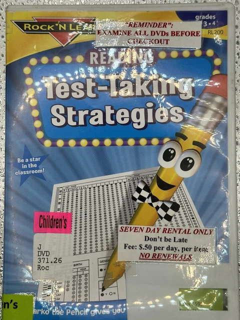 ROCK'N LEARN: READING: Test-Taking Strategies For Grades 2 - 4. Marko ...