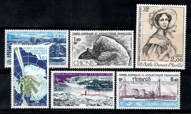 TERRITORIO ANTARTICO FRANCESE TAAF 1981 Nuovo ** 100% Posta Aerea ...