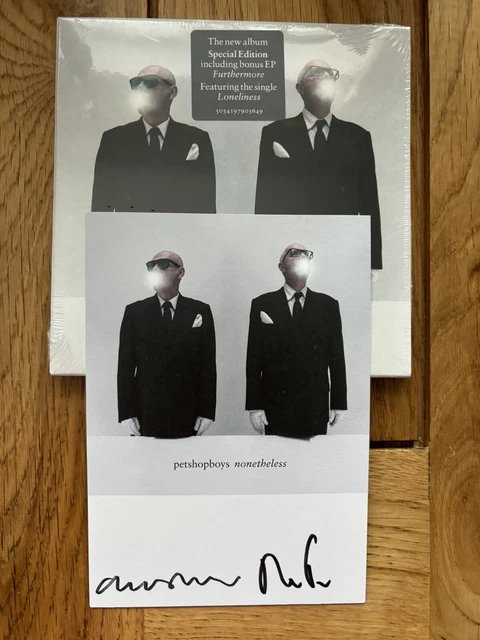 PET SHOP BOYS Nonetheless/Furthermore Deluxe 2 Cd + Signed Art Card New ...