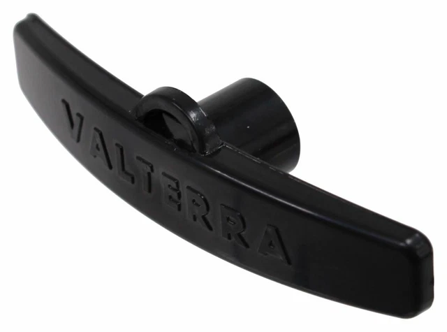 VALTERRA REPLACEMENT SEWER WASTE VALVE HANDLE RV 1-1/2 or 3" BLACK EUR ...